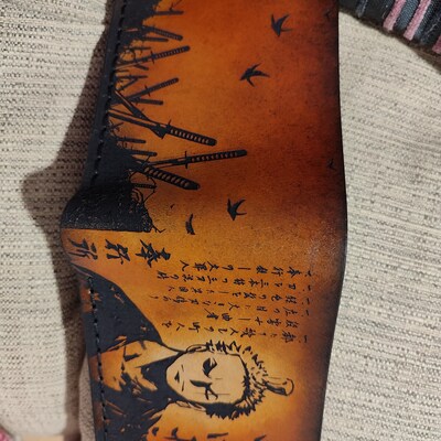 Anime Wallet, Japanese Manga Wallet, Personalized Leather Wallet Pirate ...