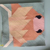Highland Cow Quilt Block Pattern Animal PDF -includes Instructions for ...