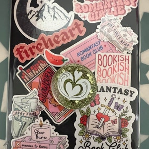 Bookish Sticker // Waterproof Sticker Trendy Booktok Quote Decal Summer ...