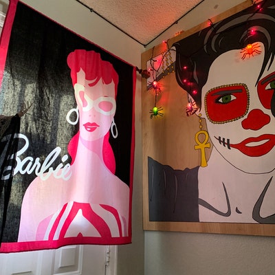 Barbie Panel P9735 White by Riley Blake Designs 1959 Barbie Sunglasses ...