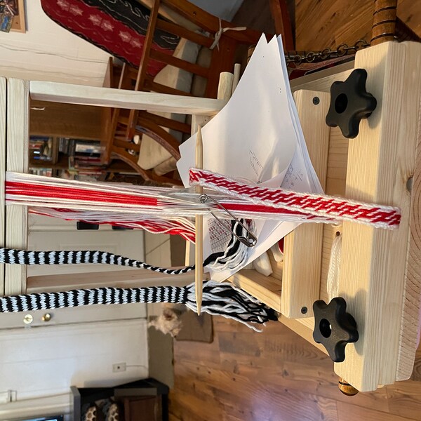 Tablet Weaving Loom Instructions PDF - Etsy