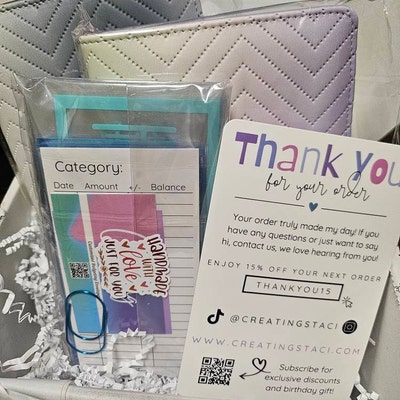 Wallet Dividers With Tabs Colorful Cash Dividers for Wallets Cute Cash ...