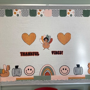 Boho Rainbow Bulletin Board Letters Boho Rainbow Classroom Bulletin ...