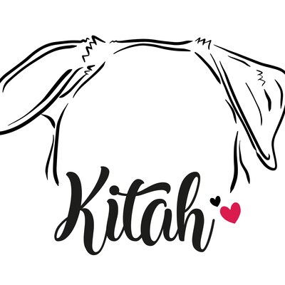 Buy Custom Pet Ear Outline Drawing, Dog Ear Drawing, Pet Ear Tattoo ...