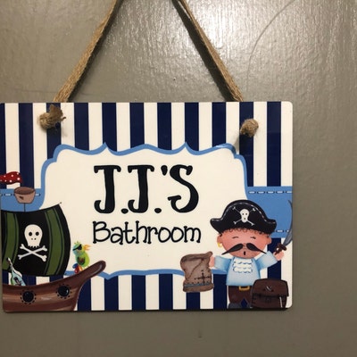 Pirate Door Sign Nursery Door Sign Kids Door Decor - Etsy