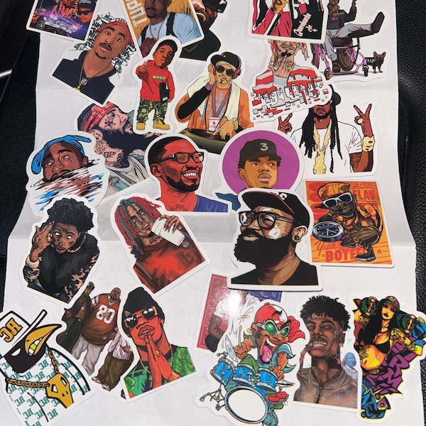 Rock Stickers, Vinyl Stickers,10-50 Pcs Random Pack, FREE Shipping ...