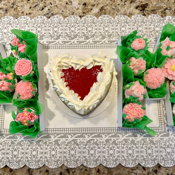 Cupcake Monogram Letter and Number Box Bundle, Instruction Guide ...