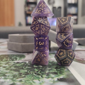 Starry Night Design Dnd Decoration D20 Wall Art Rpg Poster - Etsy