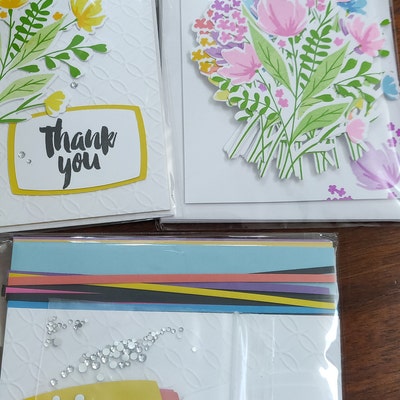 Handmade DIY Card Kit, DIY Card Kit, Custom Card Kit, Birthday Card Kit ...