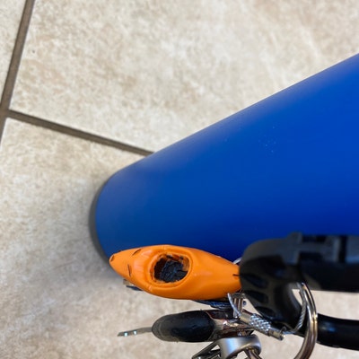 Whitewater Kayak Keychain 5 Colors Flexible Plastic PVC With Stainless ...