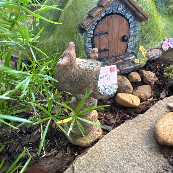 Fairy Garden Mailbox - Fairy Letter - Accessory for Miniature Garden ...