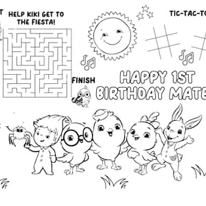Customized Canticos Activity Page, Cantos Coloring Page, Canticos ...