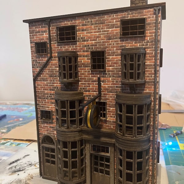 The "magic Wand Shop", Miniature Kit Model, Handmade in the Uk ...