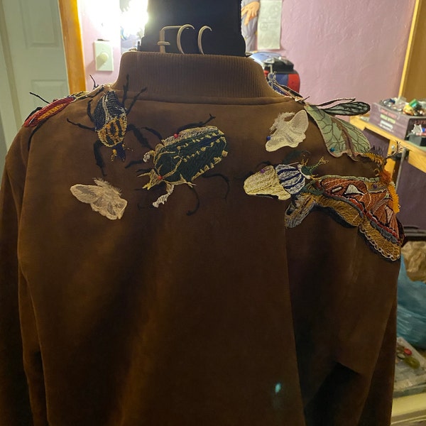 Moks446 Set 4 Pcs Moth Patch, White Moth, Butterflie Patch, Embroidered ...