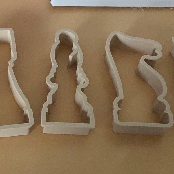Chess Set Cookie Cutter Pastry Fondant Dough Biscuit - Etsy