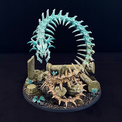 Bone Naga Miniature for D&D, Dungeons and Dragons, Pathfinder and Many ...