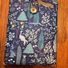 Rifle Paper Co Book Sleeve, Padded Book Sleeve, Wildwood Rabbit Green ...