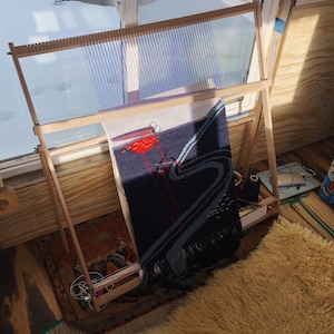 Huge Professional Weaving Loom Kit With Adjustable Stand 89 Cm X 87 Cm ...