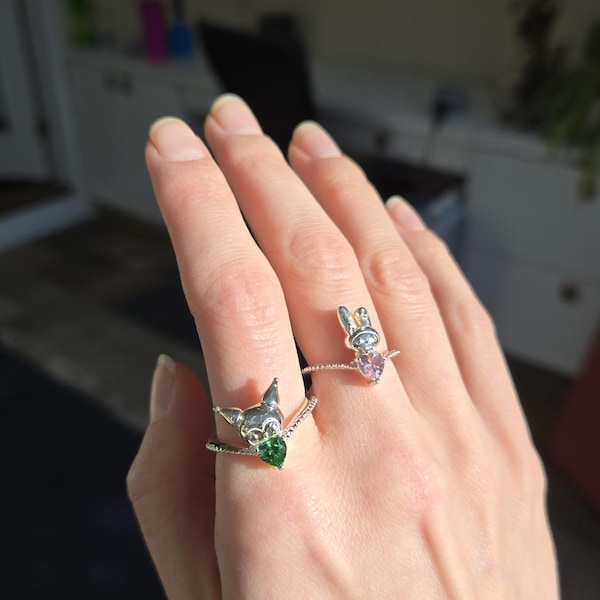 Cinnamoroll Ring | 925 Silver | Hello Kitty and Friends Ring | Sanrio ...