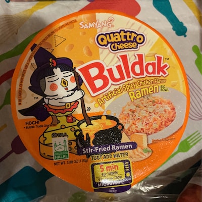 Samyang Quattro Cheese Buldak Ramen Bowl - Etsy