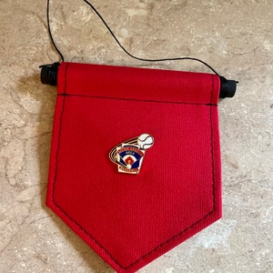 Mini Long Pin Banner Enamel Pin Display Pick Your Color - Etsy