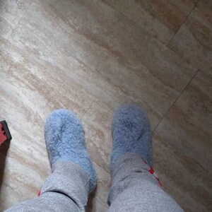 Wool Robe/ Unisex Soft Merino Wool Robe / Merino Wool Morning Dress ...