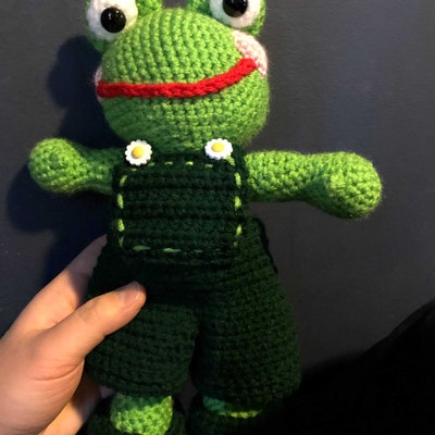 Frog Amigurumi Crochet Pattern, Ribbit Ralph, Frog english PDF Pattern ...