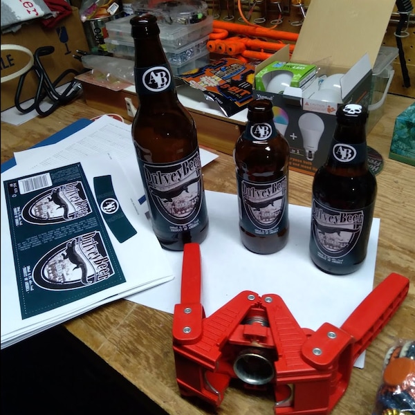 Resident Evil Village, Dulvey Beer Labels, Replica Prop, Digital ...