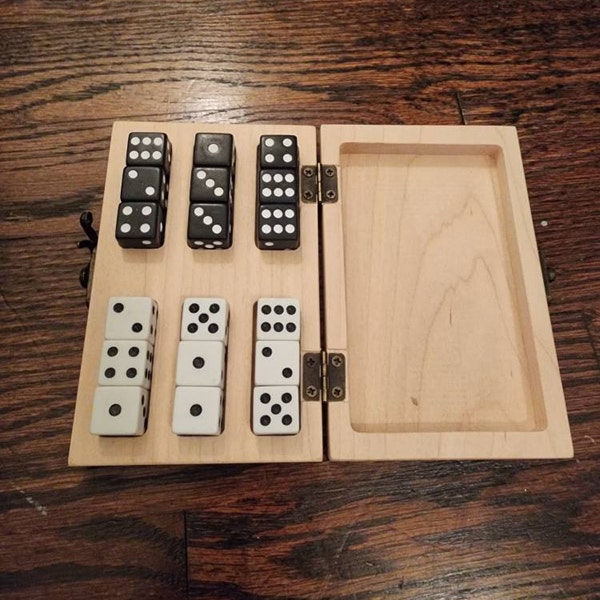 Lidded Knuckle Bones Game Set - Etsy