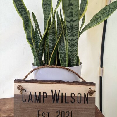 Custom Live Edge Sign With Black Letter Custom Bible Scripture Sign ...