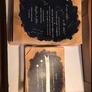 Starry Night Table Numbers, Constellation Table Numbers Celestial Table ...