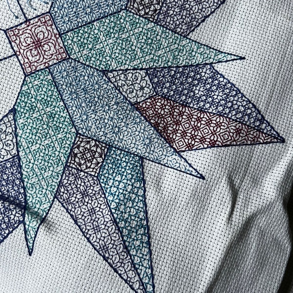 Magic Rings Blackwork Sampler Pattern - Etsy