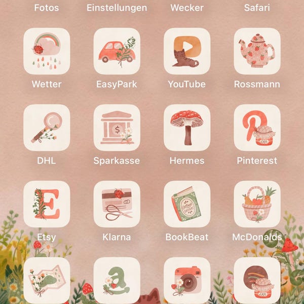 Desktop Icon Pack Mac Wallpaper Folder Icons Computer Organizer Fall ...