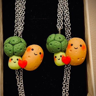 Potato Necklace Best Friend Gifts Kawaii Potato Jewelry BFF Necklace ...