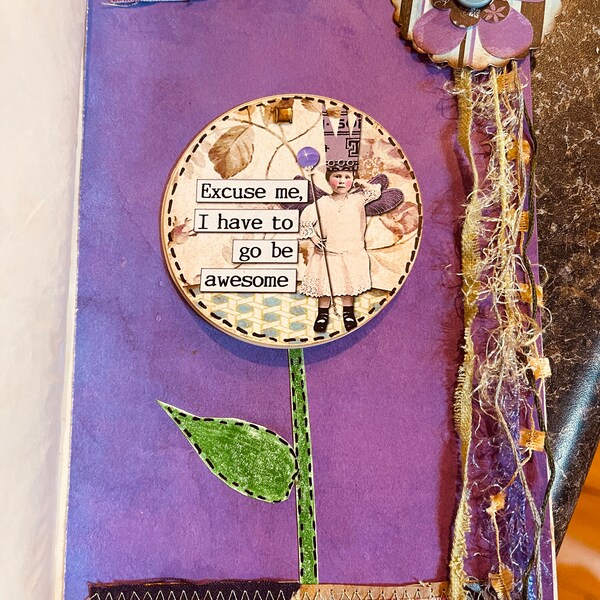 Hand Stitched Home Decor Pouch, Organizer Pouch, Cottagecore, Farmhouse ...