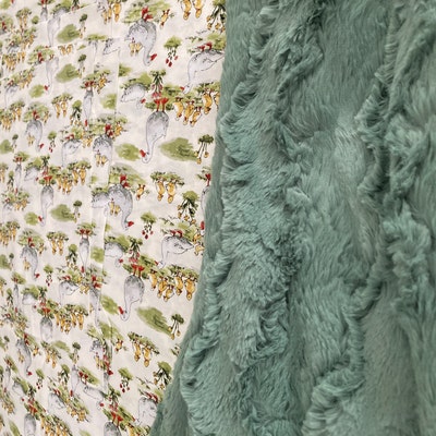 Olive Solid Smooth Cuddle 3 Minky From Shannon Fabrics - Etsy