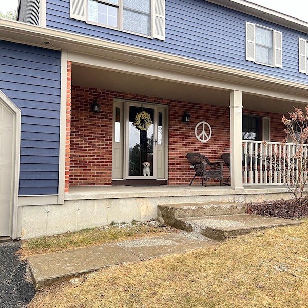 Big Peace Sign 24"-40" Peace Symbol Peace Sign Wall Art Extra Large ...