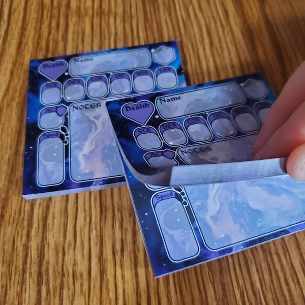 NPC D&D Sticky Notes: 3"x3" Dungeon Master Gift - Etsy