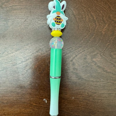 Strawberry Beaded Pen Strawberry Pen Pink Strawberry Pen Silicone ...