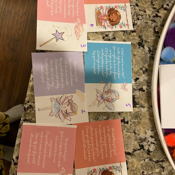 Enchanted Garden Fairy Treasure Hunt Clues for Kids Birthday Party ...