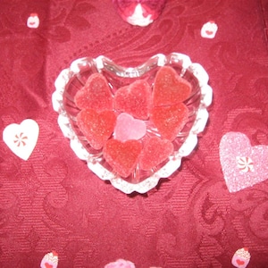 Fake Candy Hearts, Faux Jelly Candy Hearts, Valentine's Day Decor ...