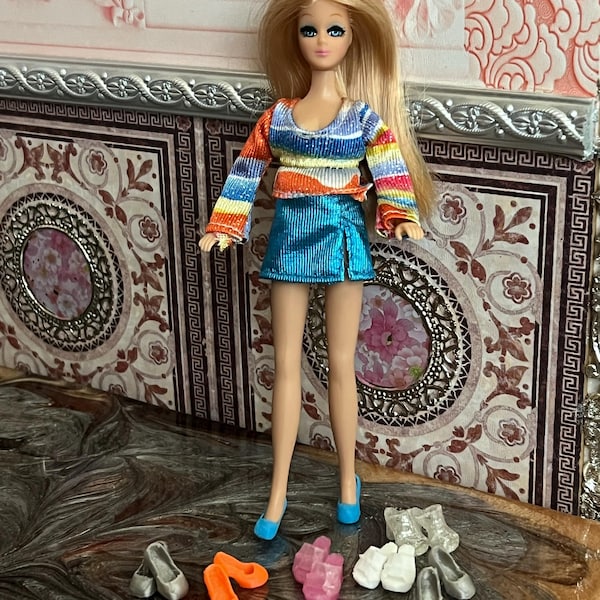 1988 Barbie Super Style SKIPPER Doll Mattel #1915 NRFB European ...