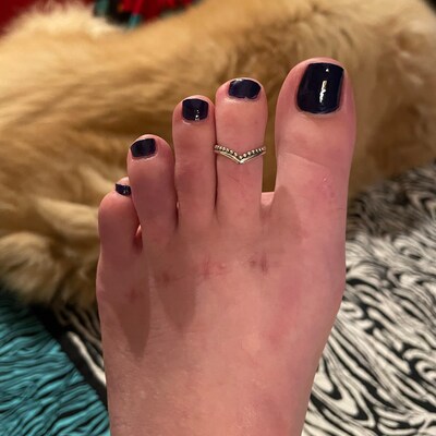 How to Find Your Adjustable Toe Ring Size - Etsy