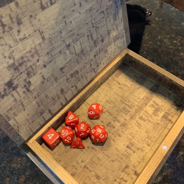 Hollow Book Dice Box Set Only the Book With 1 Set of 7 Dice, Dungeons ...