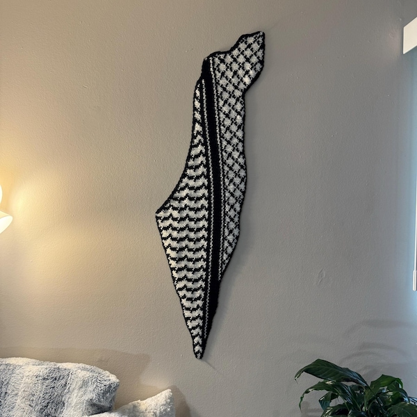 Olive Branch Crochet Tapestry Pattern / Free Palestine / for Palestine ...