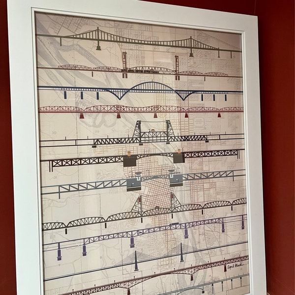 Portland Bridges - Etsy