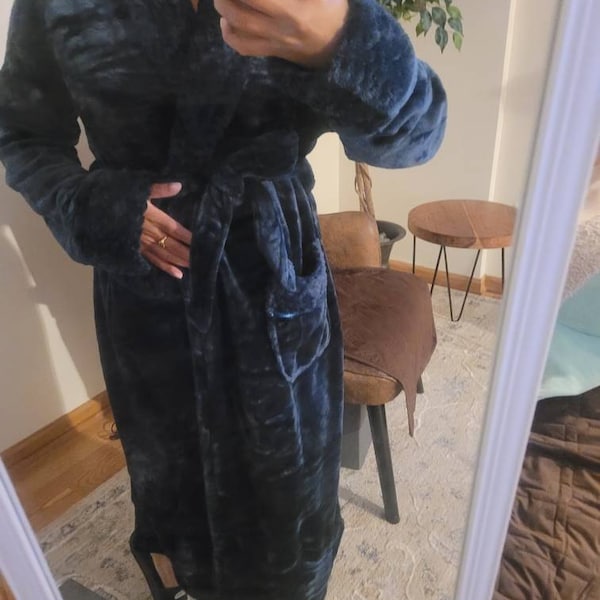 LIGHT BLUE ROBE, Terry Bathrobes, Turkish Cotton Robe, Personalized ...