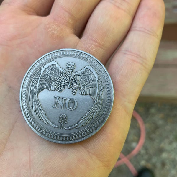 Decision Coin |decision Making Coin | Yes or No Coin | Metaphysical ...