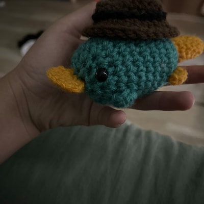 Amigurumi Crochet Platypus Plush Stuffed Animal Tag - Etsy