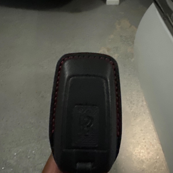 Skoda Covered Leather Key Fob Case Skoda Superb Enyaq Fabia Kodiaq ...